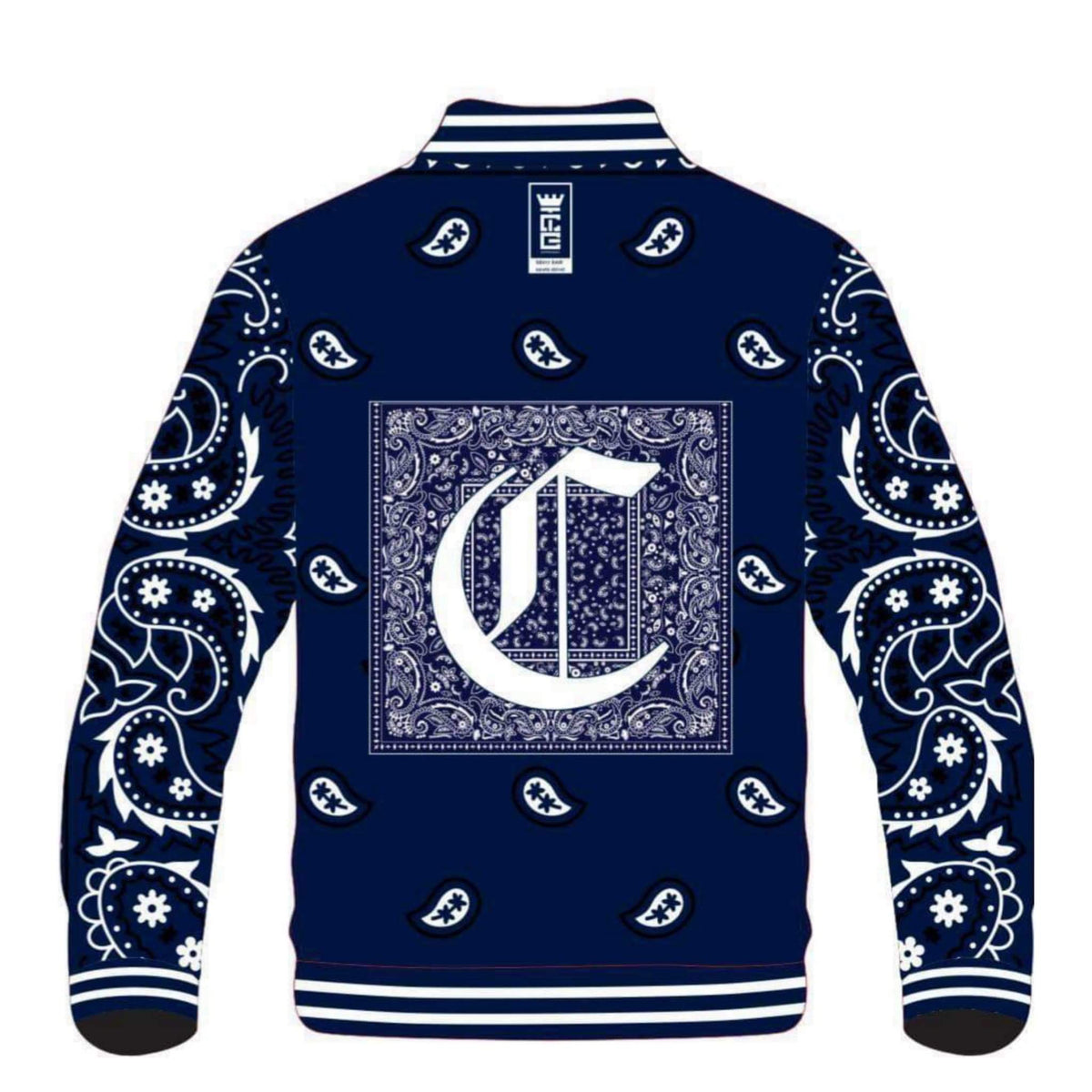 Navy Blue Custom Made/Designed Varsity Jacket . PRE ORDERS !! – TCG APPAREL